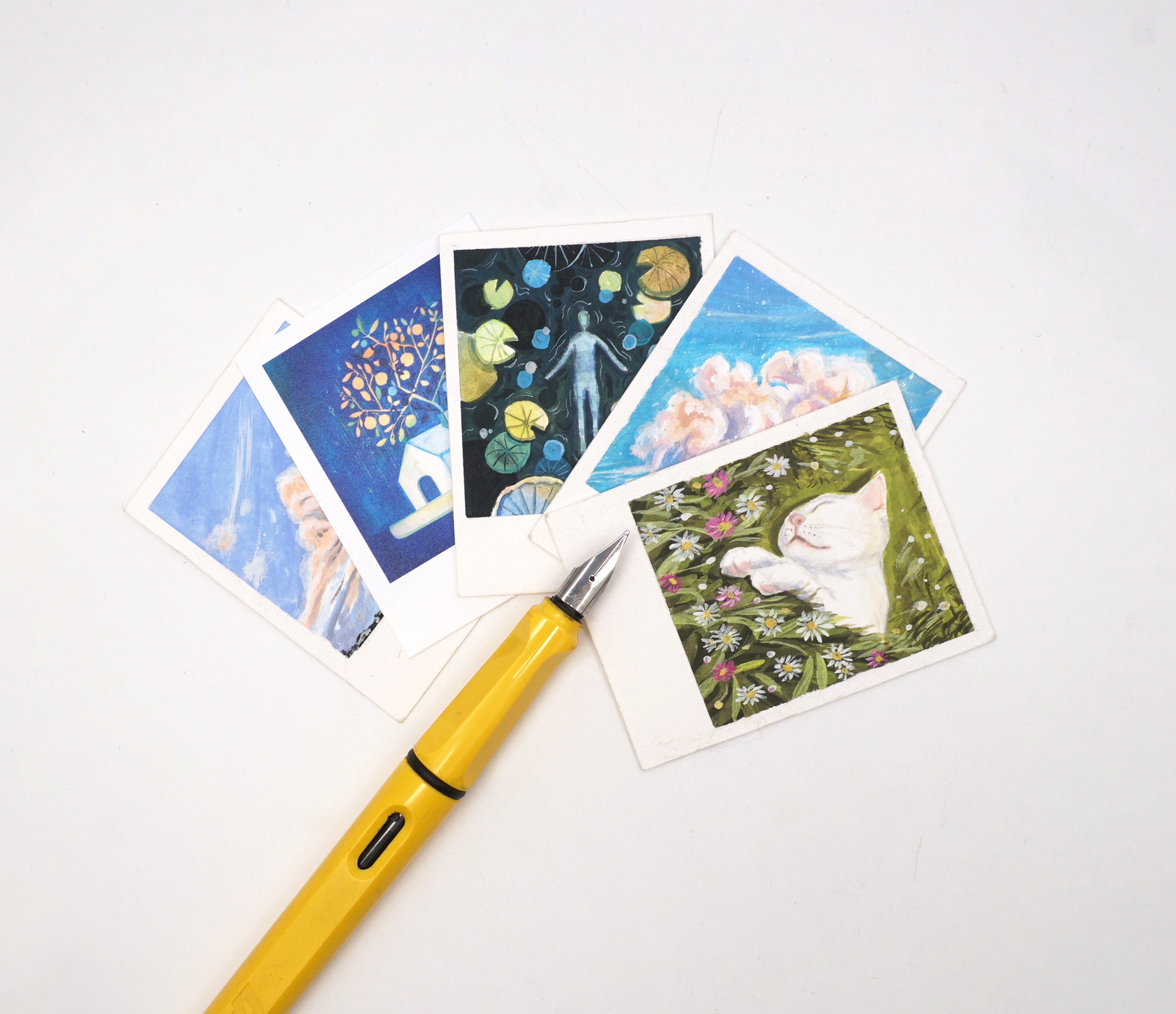Polaroid Paintings – Esther Rai